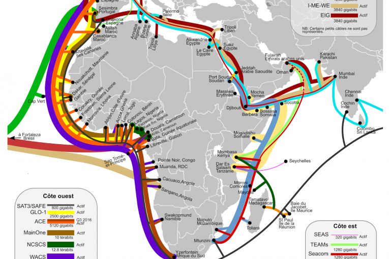 Incident sur les câbles LION et SAFE, internet au ralenti dans l’Océan ...