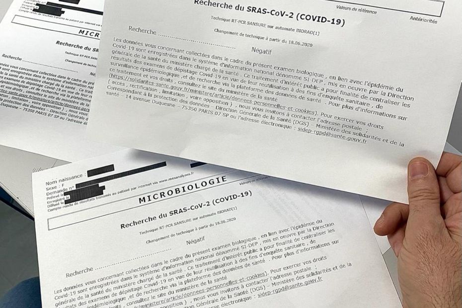 Présentation d’un faux test PCR à l’aéroport | L'info KWEZI